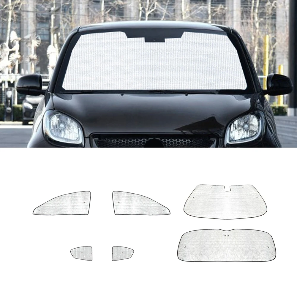 For-Smart-Fortwo-Forfour-W453-2015-2021-Car-Windshield-Sun-Shade-UV ...