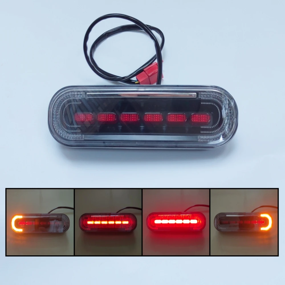 1Pc LED Rear Headlight For Motorcycle 12V ATV Tail Light Motorbike ...