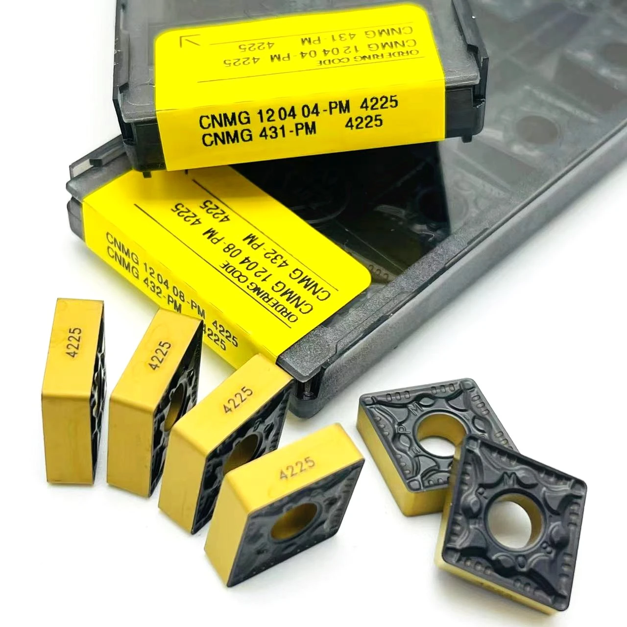 CNMG120404 CNMG120408 CNMG120412 PM 4225 Carbide Inserts Turning Inserts CNMG Metal Lathe Tools ...