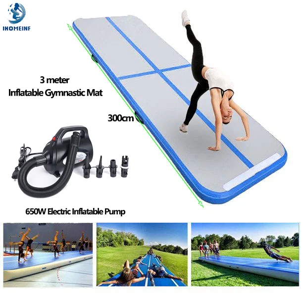 3X1X0.1m Professional Sports GYM Mat Inflatable Air Gym Air Track for ...