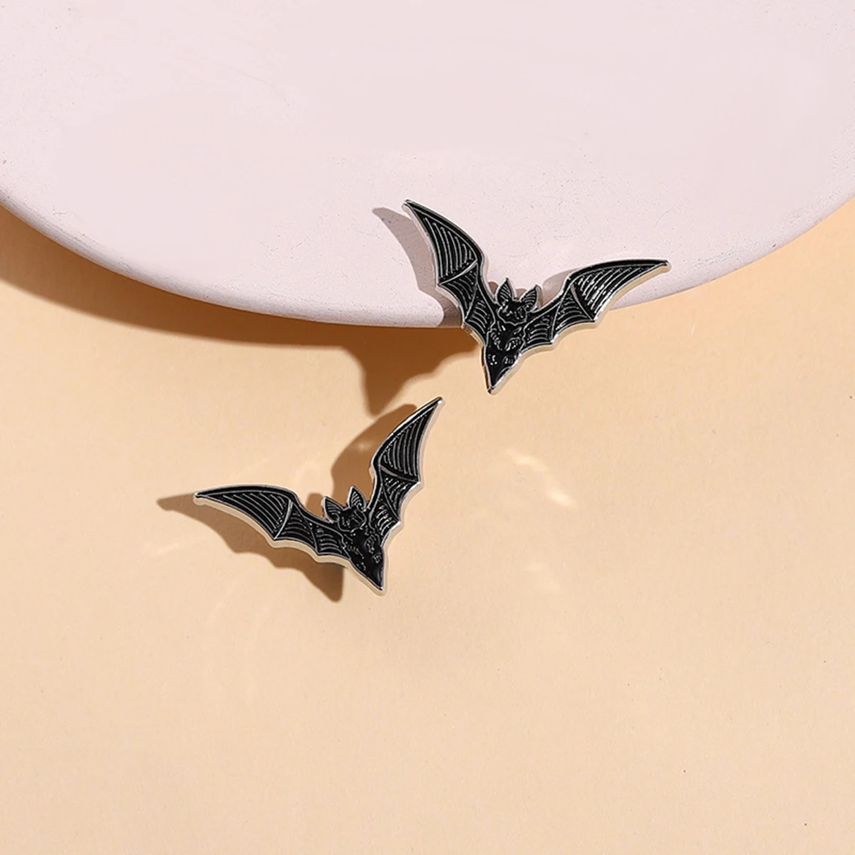 Dark-Punk-Style-Enamel-Pins-Custom-Vintage-Gothic-Bat-Brooches-Lapel ...