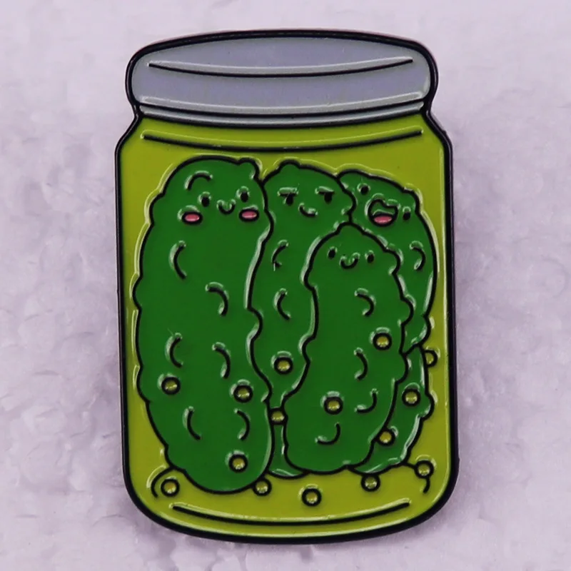 Pickle Jar Cartoon
