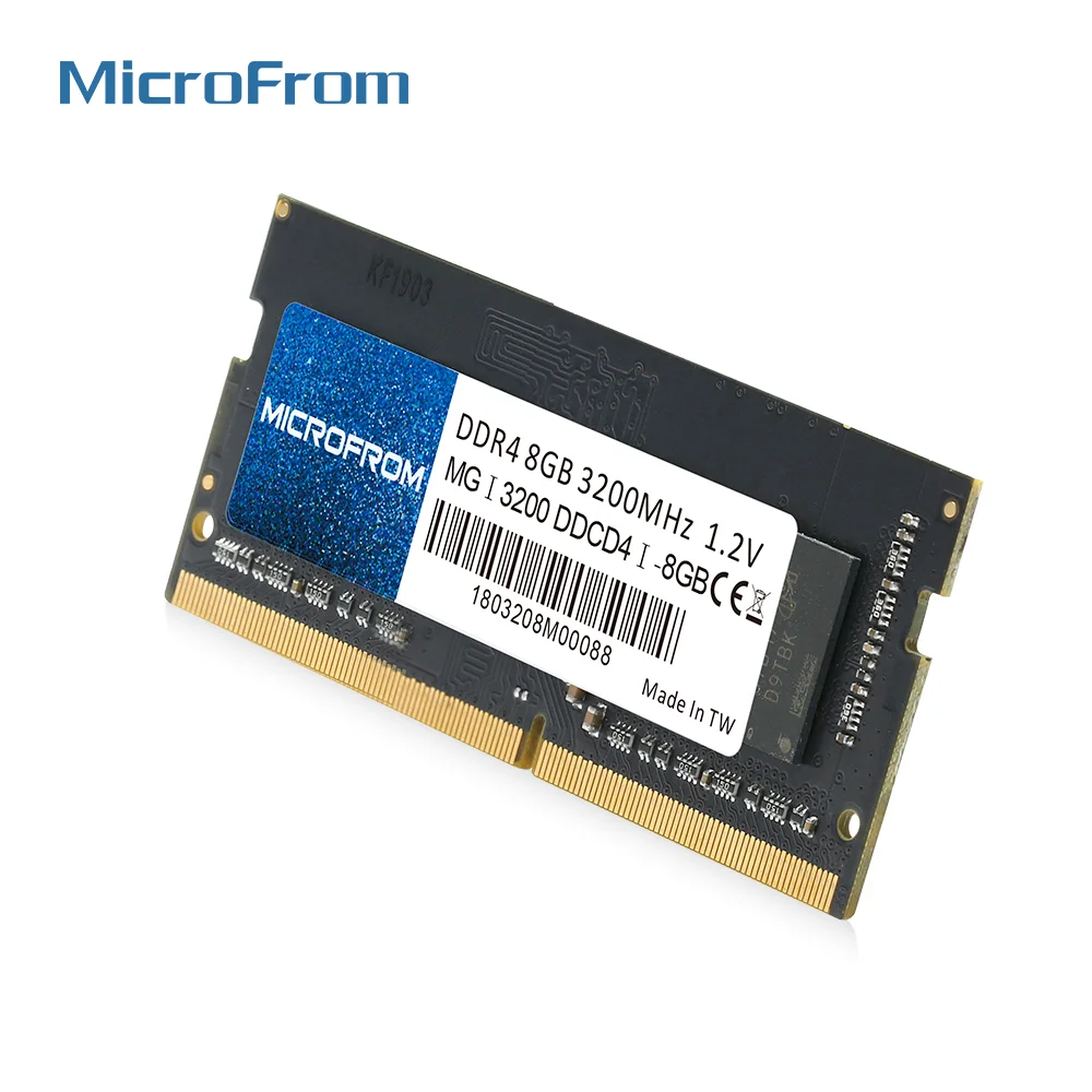 MicroFrom Memoria Ram Notebook DDR4 DDR3L 16GB 8GB 4GB 1600mhz 2666mhz ...
