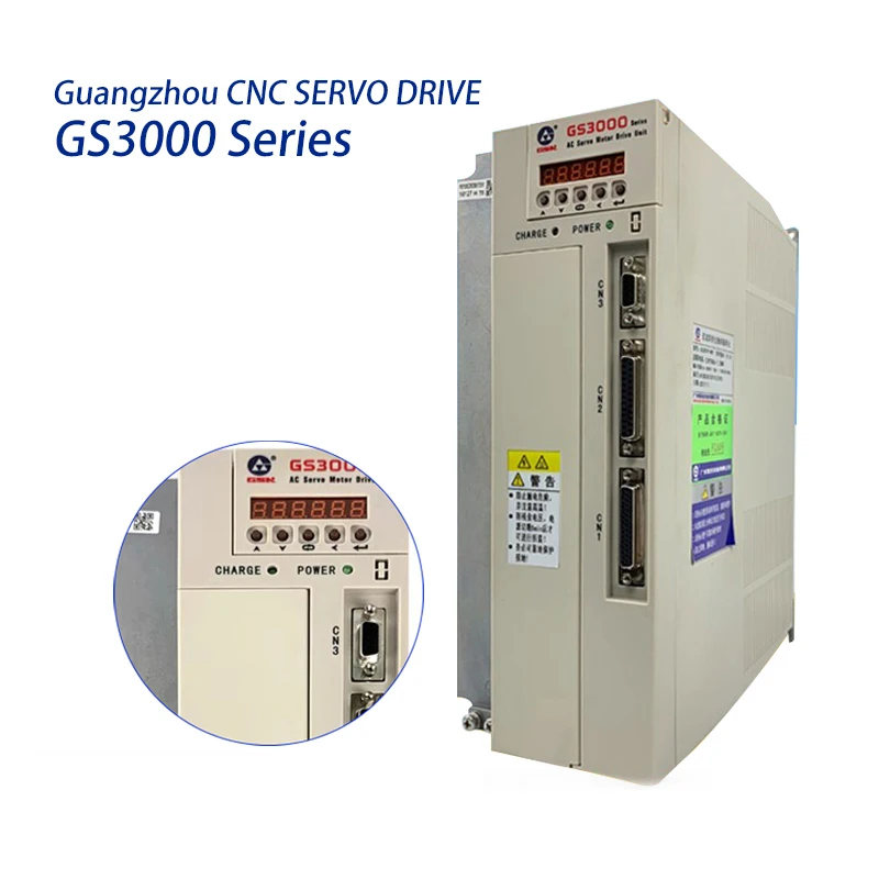 Guangzhou CNC GSK Spindle Servo Drive Unit GS3050Y NP2 GR3075 LA2 ...