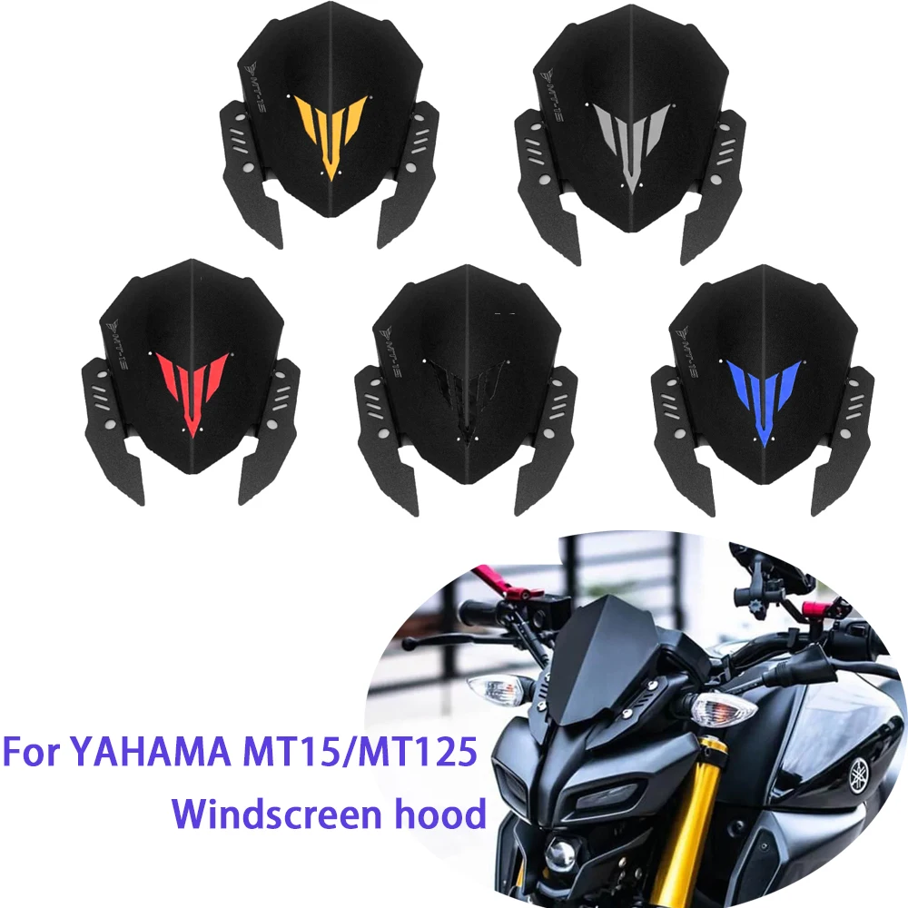 Motorcycle-Aluminum-windshield-Wind-deflector-for-YAMAHA-MT-15-MT15 ...