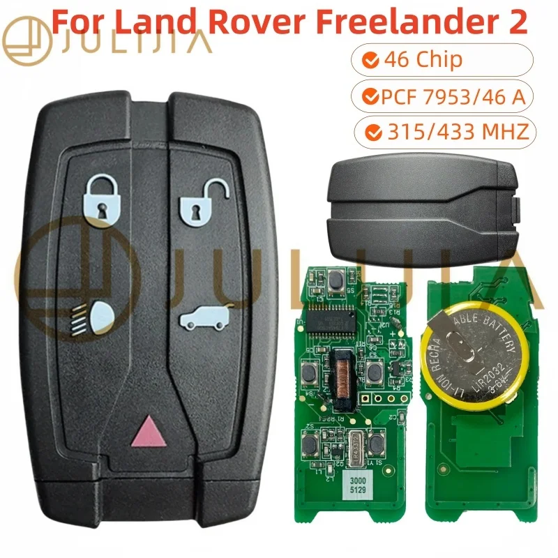 JULIJIA For Land Rover Freelander 2 Discovery Control Smart ID46 Chip ...
