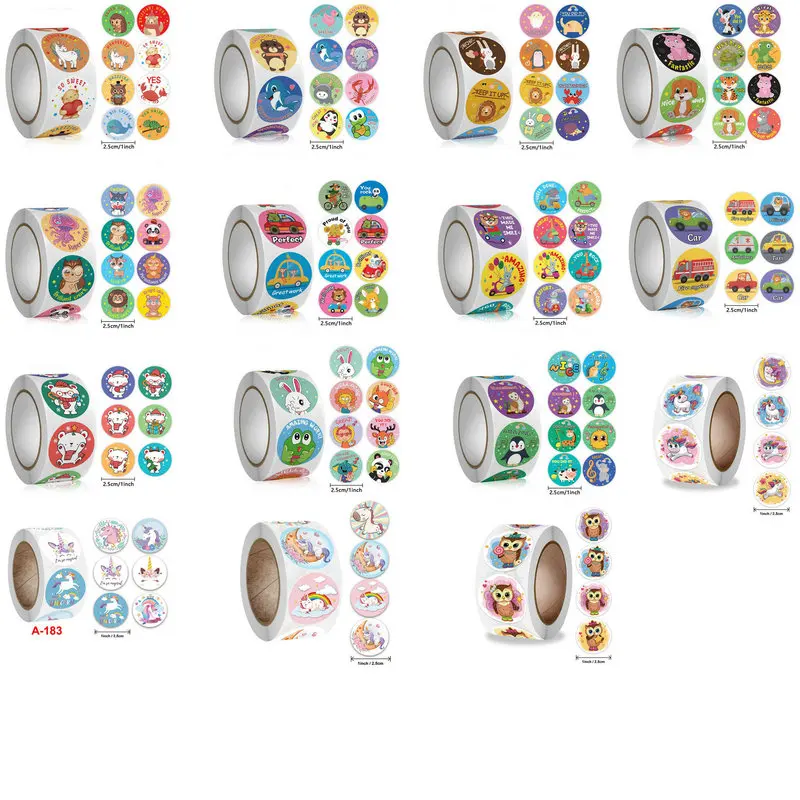 Enhance childenr‘s interest in learning Bonus stickers party cue animal ...