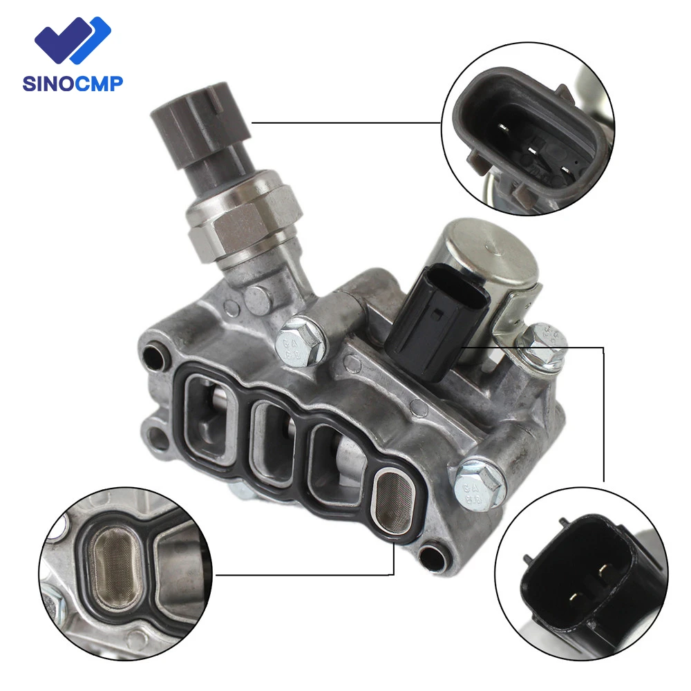 15810-RKB-J01 New VTEC Solenoid Spool Valve W/ Gasket For Honda ODYSSEY ...