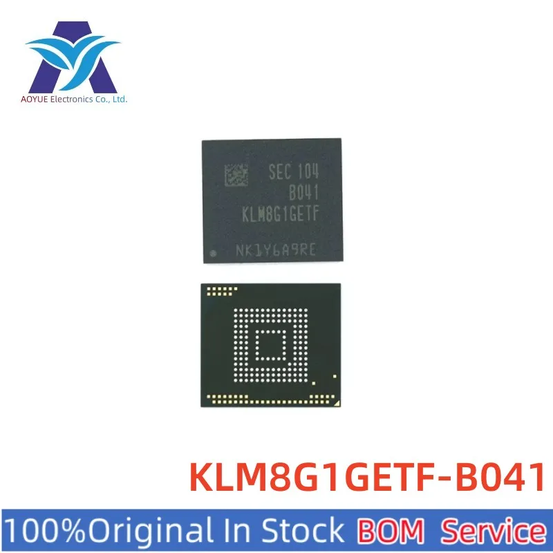 New-Original-Stock-KLM8G1GETF-B041-KLM8G1GETF-Memorizer-BGA153-1-8V-3 ...
