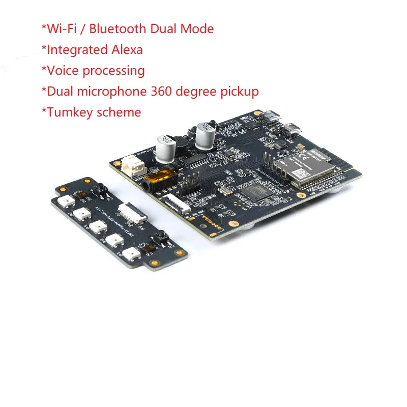 Esp32 Voice Development Board Integrated Alexa Solution Esp32 Vaquita Dspg Module Development