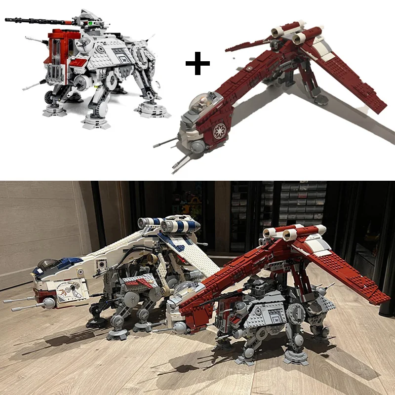 2024-NEW-MOD-Coruscant-Dropship-75354-Model-fit-for-MOC-75337-Republic ...