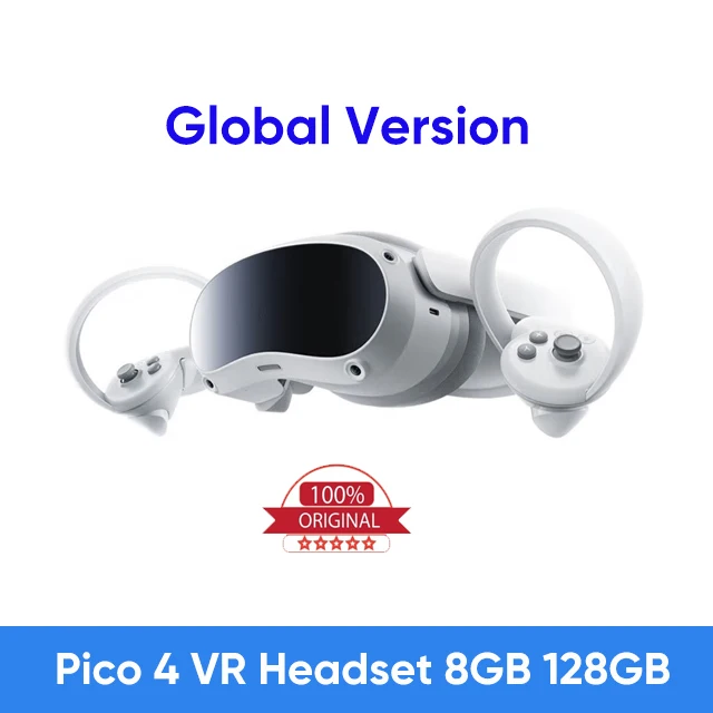Global Version Pico 4 VR Headset All-In-One Virtual Reality Headset 3D ...