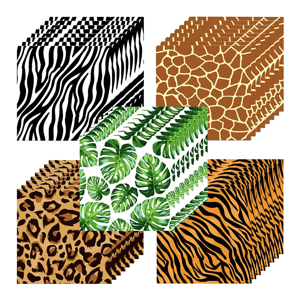 Jungle-Safari-Animal-Print-Napkins-Plates-Birthday-Baby-Shower-Party ...