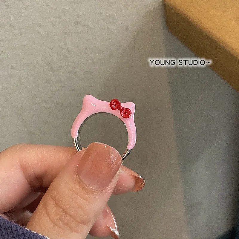 Kawaii Sanrio Rings Cinnamoroll Ring Sanrio Products Sanrio Korea ...