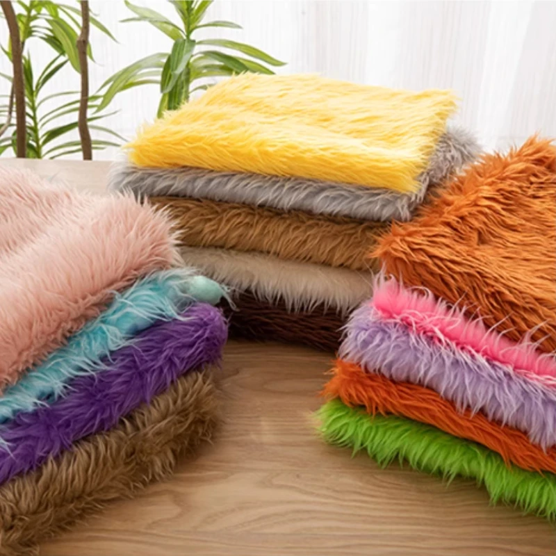 3cm Fur Fabric Wash Water Rabbit Fur Short Fluffy Raised-pile Fur ...