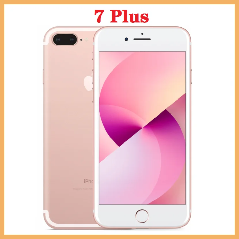 Apple original iphone 7plus 3gb ram 32/128gb/256gb rom ios lte iphone7plus impressão digital ...