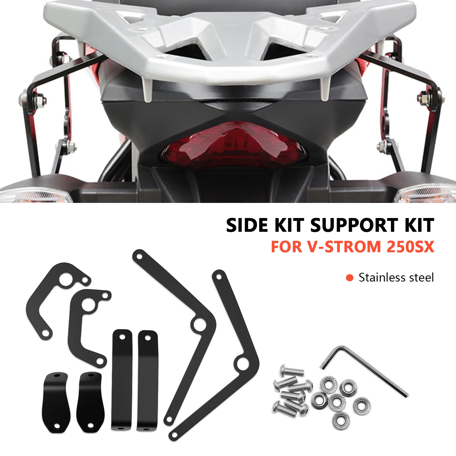 FOR V-STROM 250 SX VSTROM 250SX 2022-2025 Motorcycle saddle bag rack ...