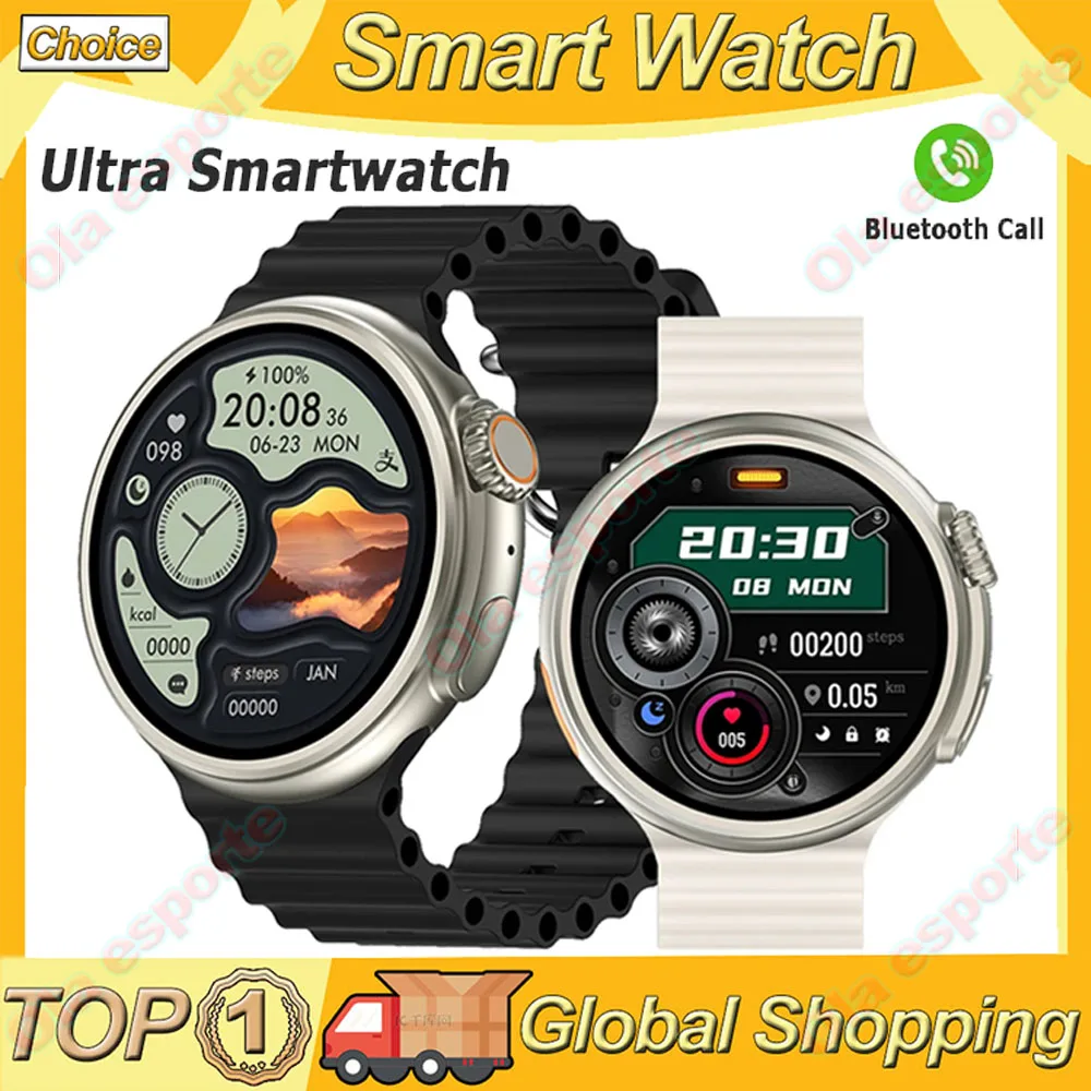 S-rie-Ultra-9-Smartwatch-para-Homens-e-Mulheres-Chamada-Bluetooth ...