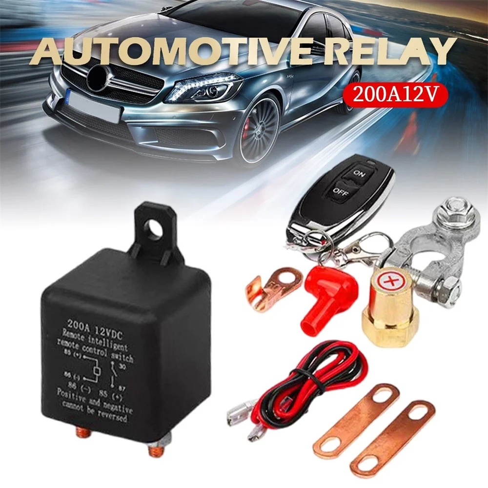 Car-Remote-Battery-Disconnect-Cut-Off-Isolator-Switch-200A-Switch ...