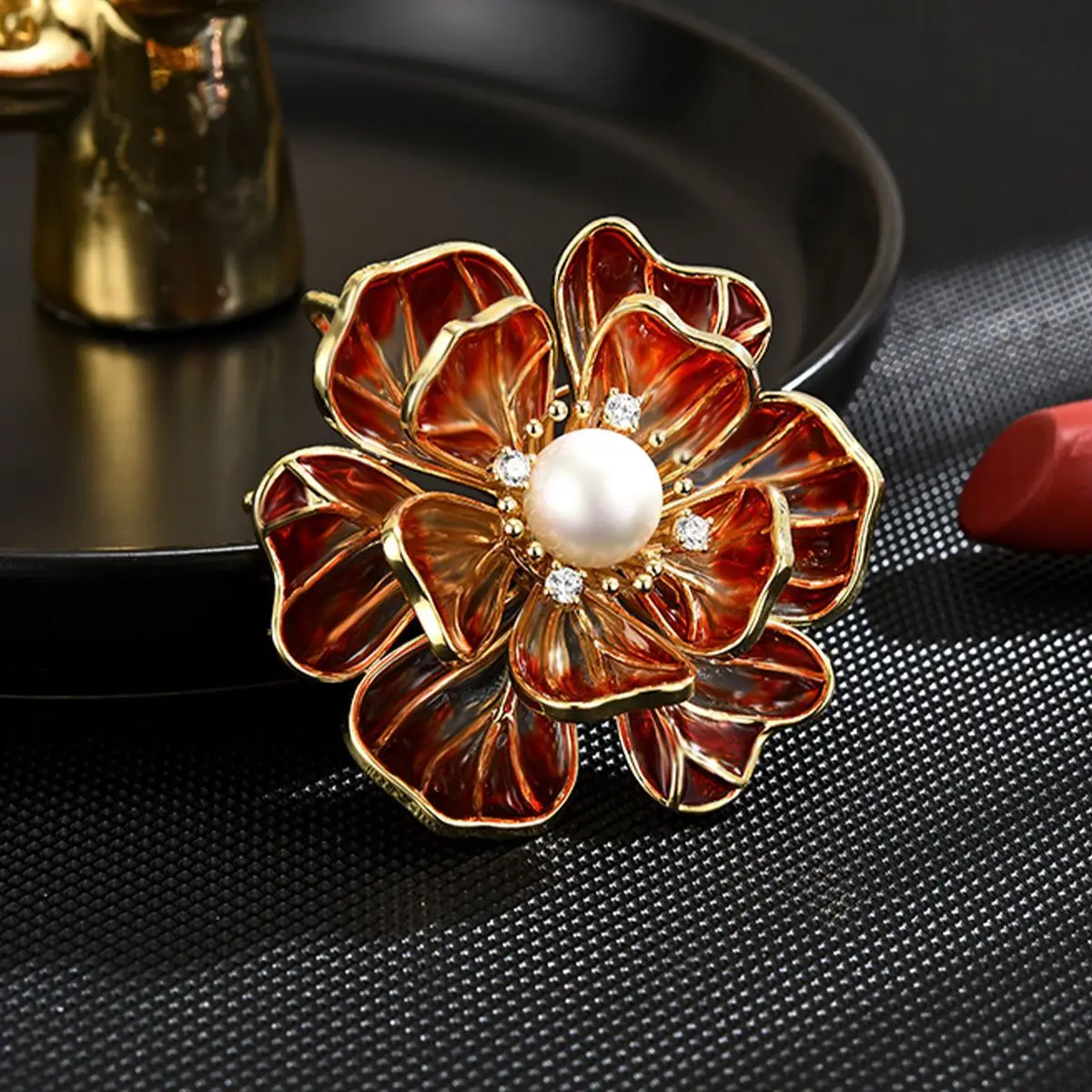 SUYU-Retro-Chinese-Style-Luxurious-Peony-Brooch-Light-Luxury-Imitation ...