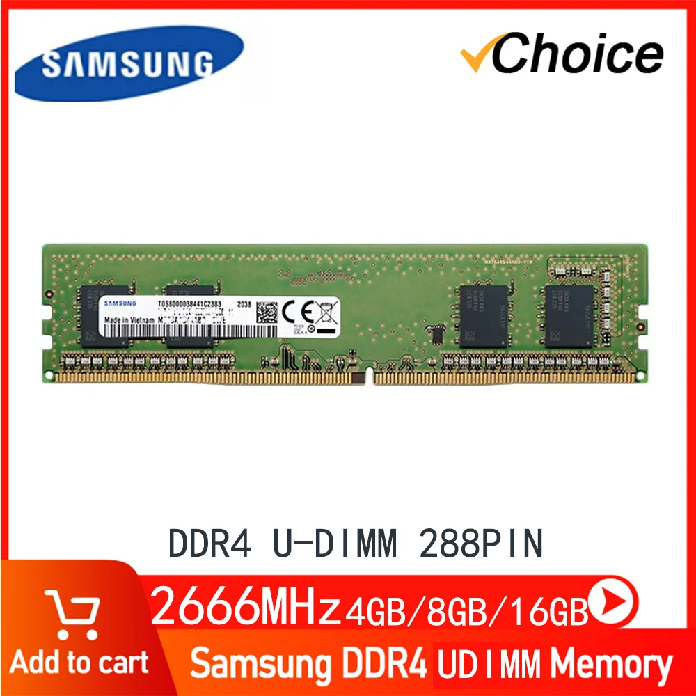 SAMSUNG-RAM-Mem-ria-para-computador-desktop-DDR4-16GB-8GB-4GB-2666Mhz-U ...