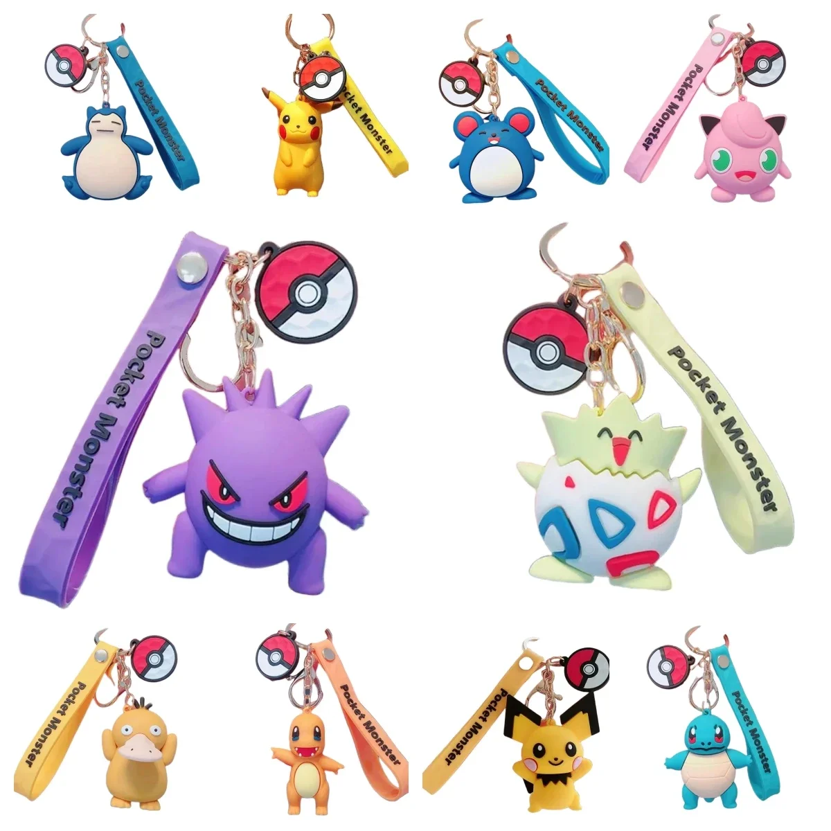 Pokemon-Keychain-Batch-Pendant-Pokemon-Keyring-Cute-Pikachu-Doll-Bag ...