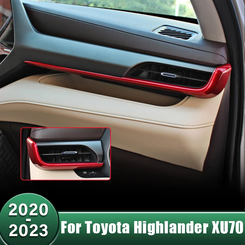 Car-Center-Control-Panel-Dashboard-Side-Air-Condition-Outlet-Cover-Trim ...