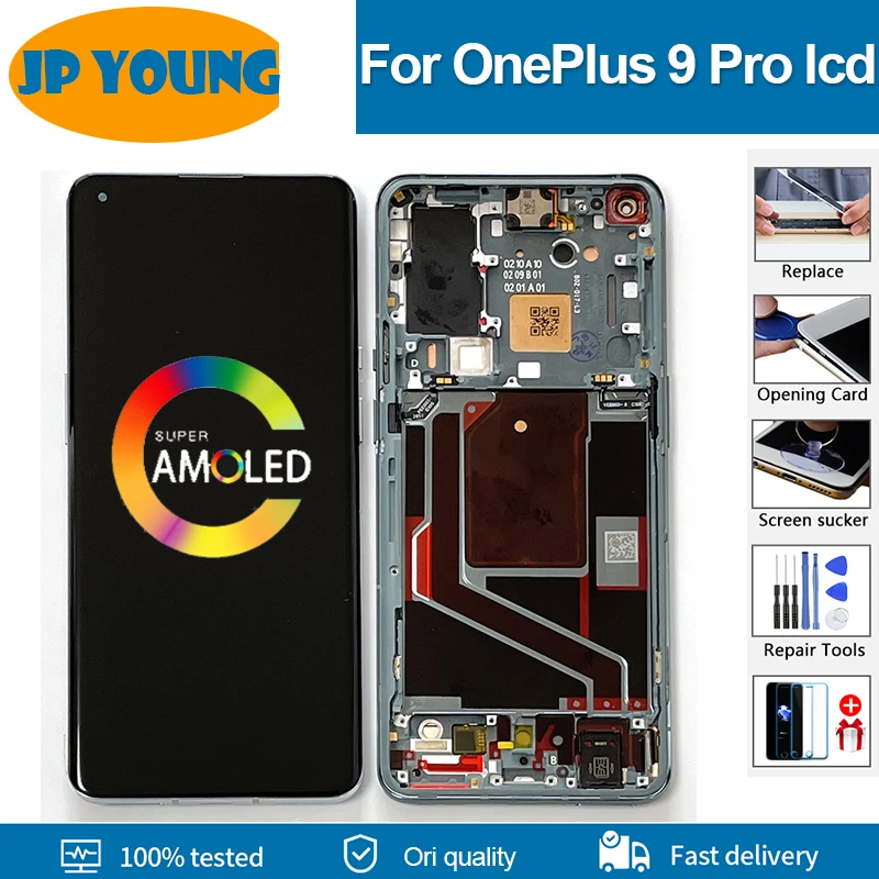 Original-AMOLED-6-7-LCD-For-OnePlus-9-Pro-1-9Pro-LE2121-Screen-Display ...