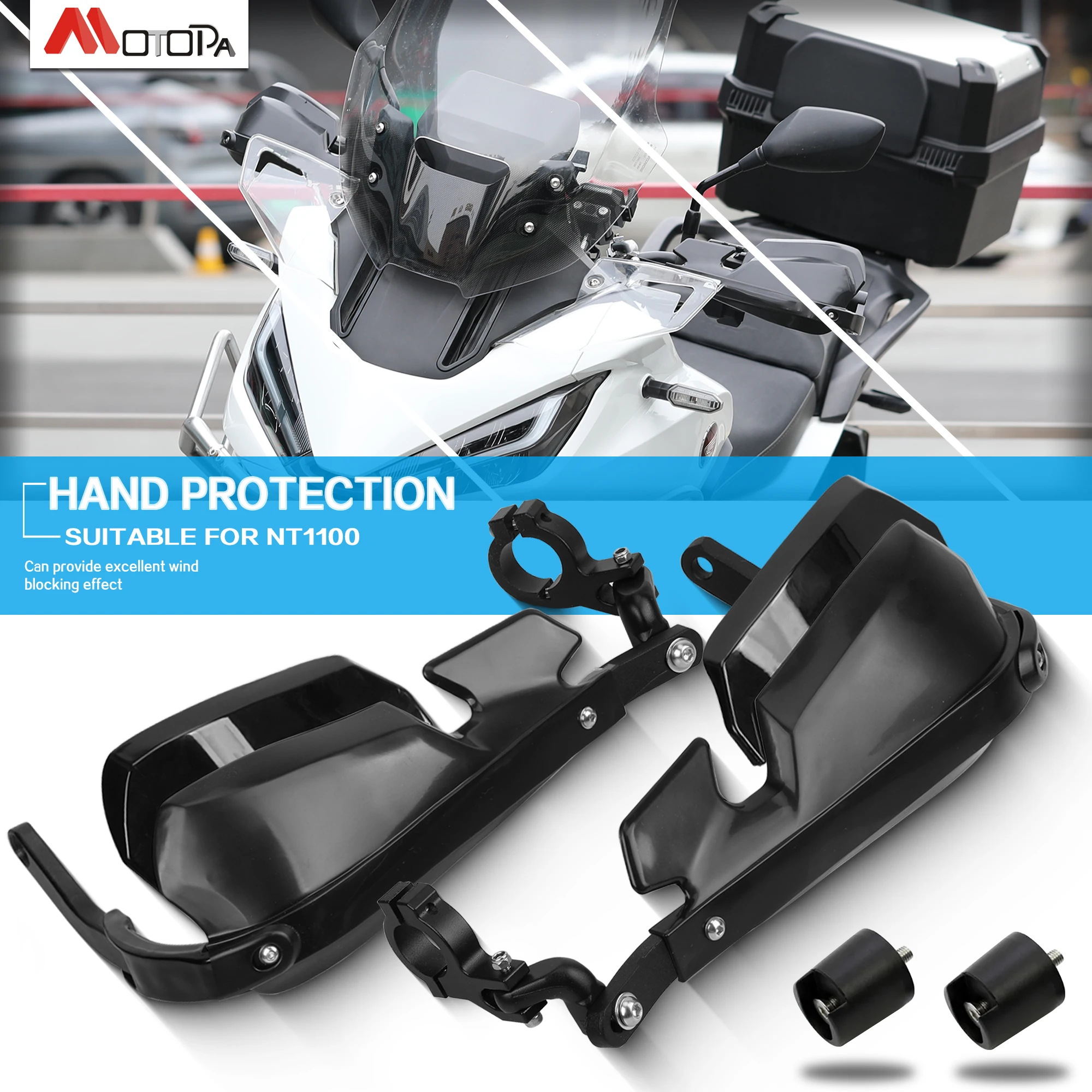 Motorcycle NT1100 new aluminum alloy Handguard Shield Hand Guard ...