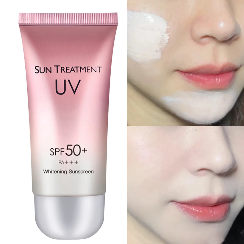 Crema Facial impermeable para el cuerpo, protector solar blanqueador ...