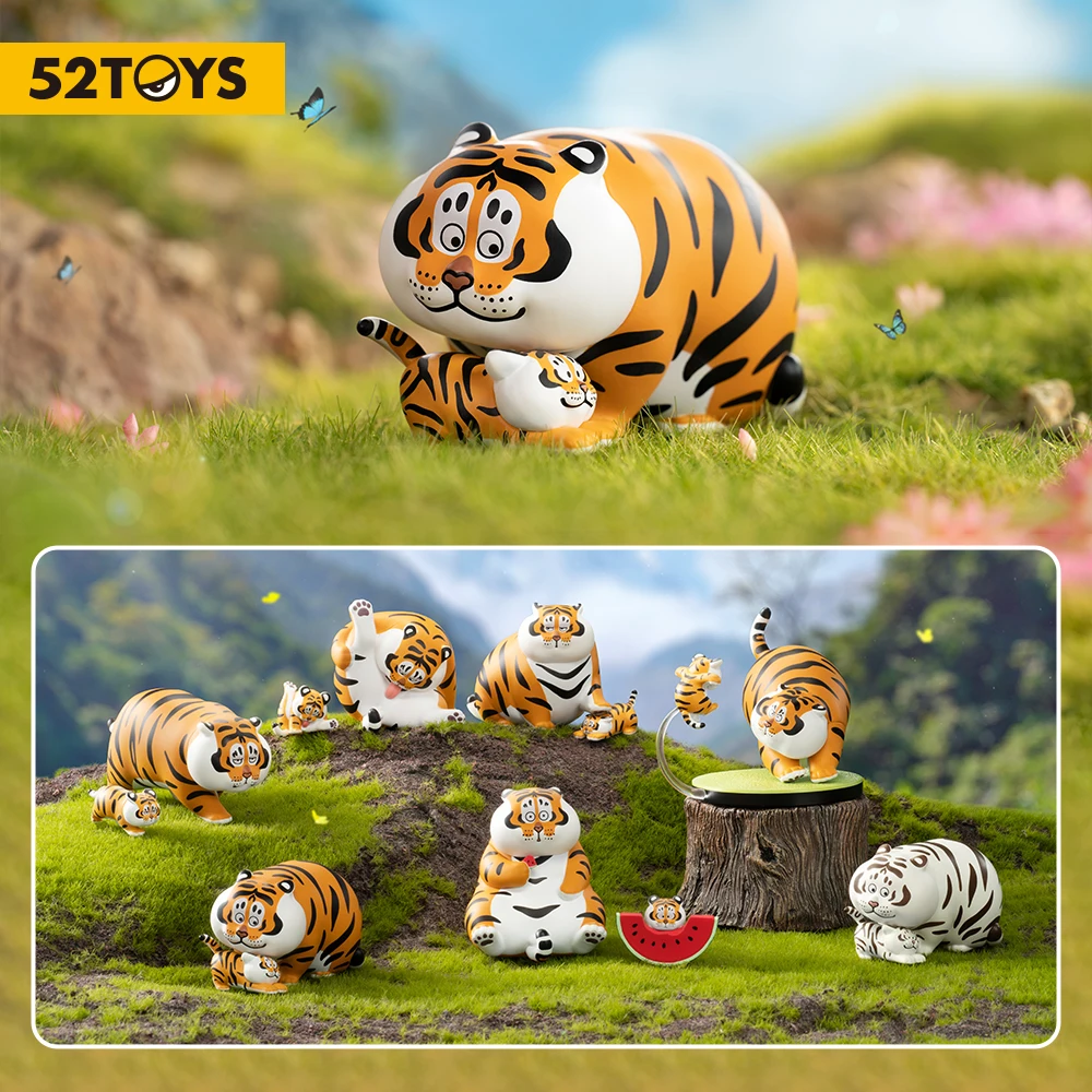 Cute Tiger Box | Desktop Decoration | Tiger Box Toy | Cute Tiger Figure ...