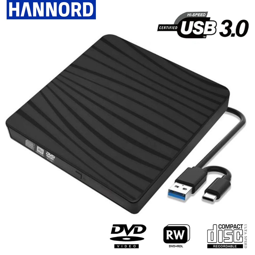 USB-3-0-Type-C-Portable-DVD-CD-RW-External-Burner-Optical-Drive-ROM ...