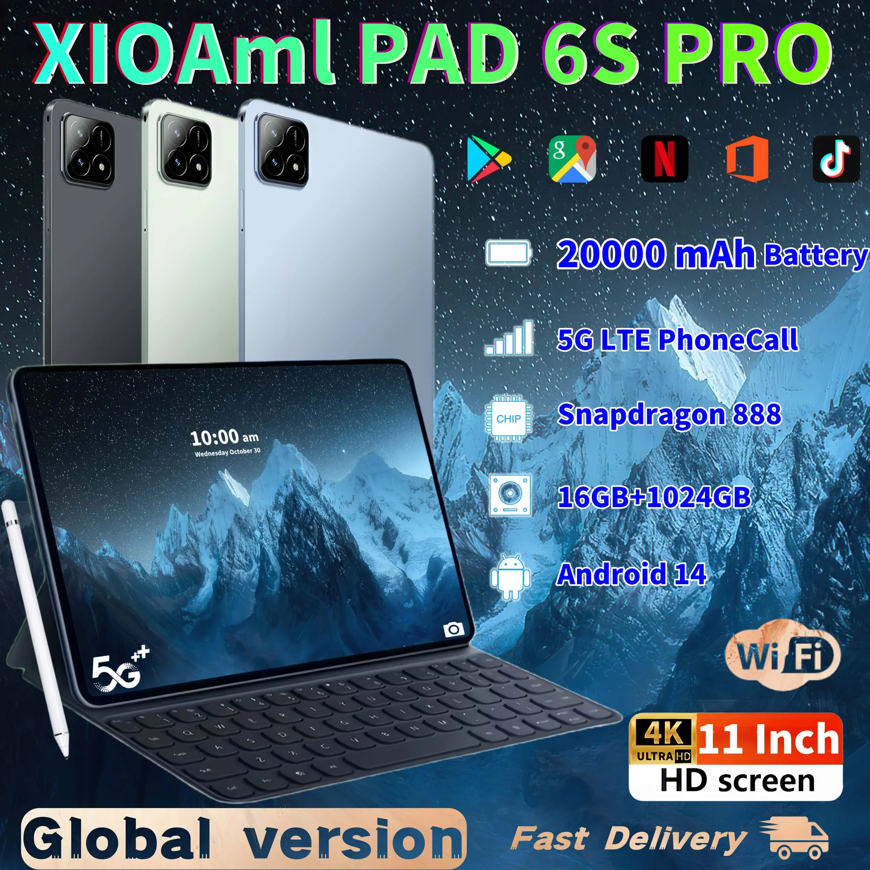 2024-Original-Xioaml-Pad-6S-PRO-versi-n-Global-20000mAh-Android-14 ...