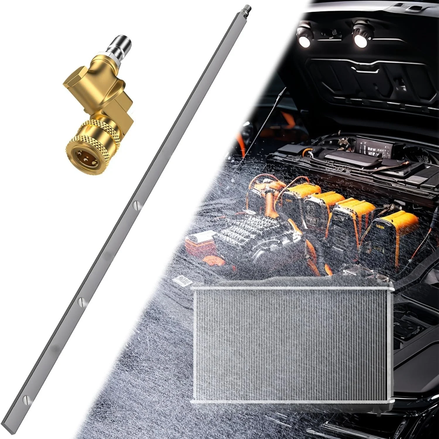 High Pressure Cleaning Wand For Car Water Tank Radiator Condenser ...