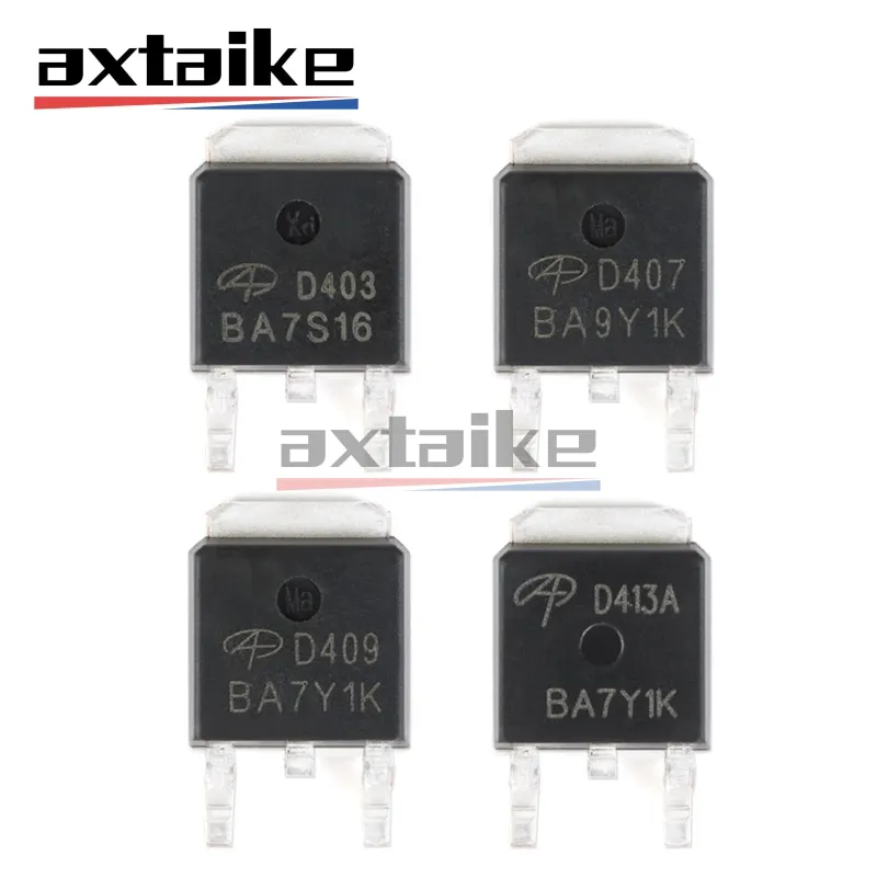 10PCS-AOD403-AOD407-AOD409-AOD413A-D403-D407-D409-D413A-12A-26A-70A-30V ...