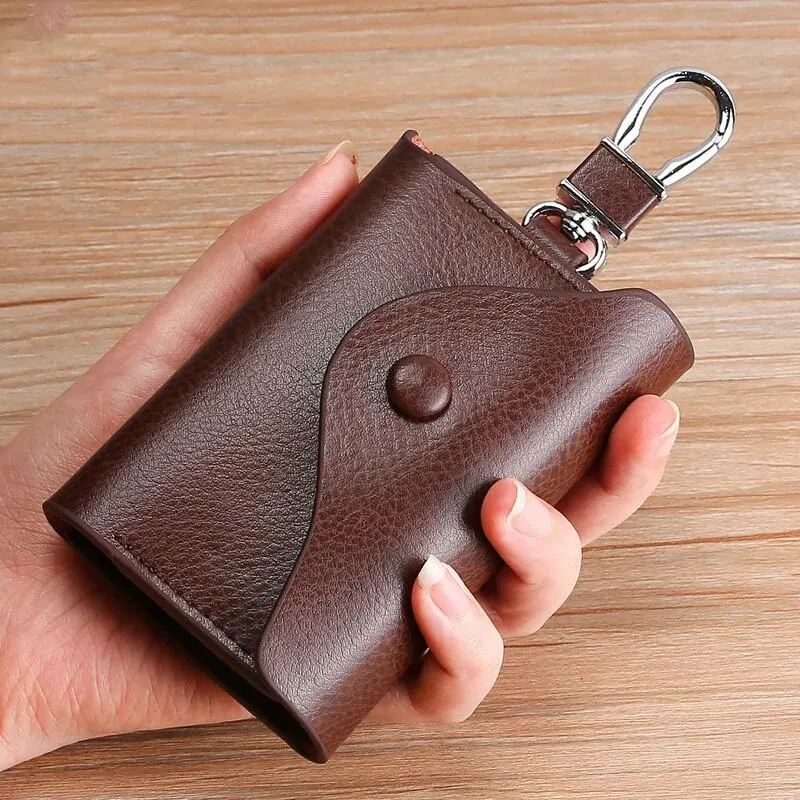 Multi-functional-Men-Leather-Key-Holder-Waist-Hanging-Clips-Women ...