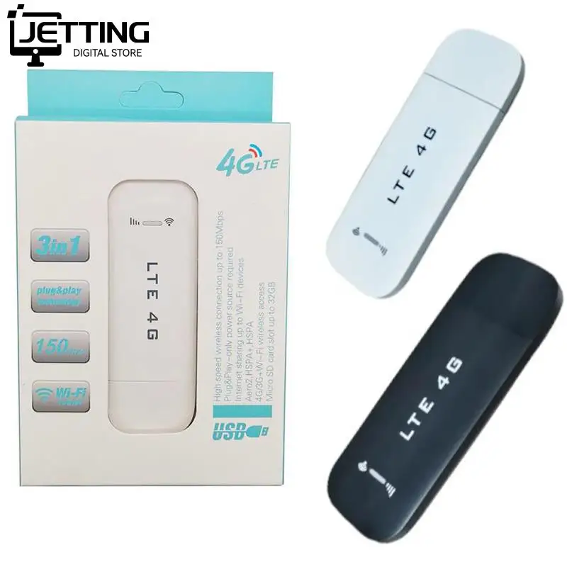 4G-LTE-Wireless-USB-Dongle-WiFi-Router-100Mbps-Mobile-Broadband-Modem ...