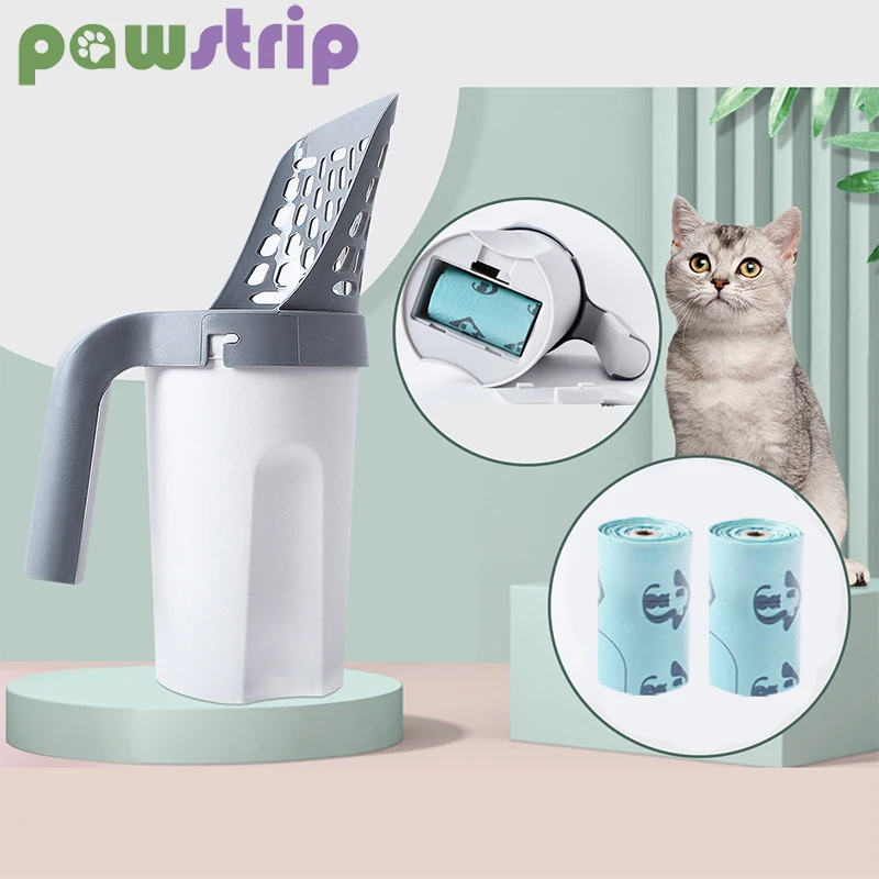 Cat-Litter-Shovel-Self-cleaning-Big-Capacity-Cat-Litter-Scooper-with ...