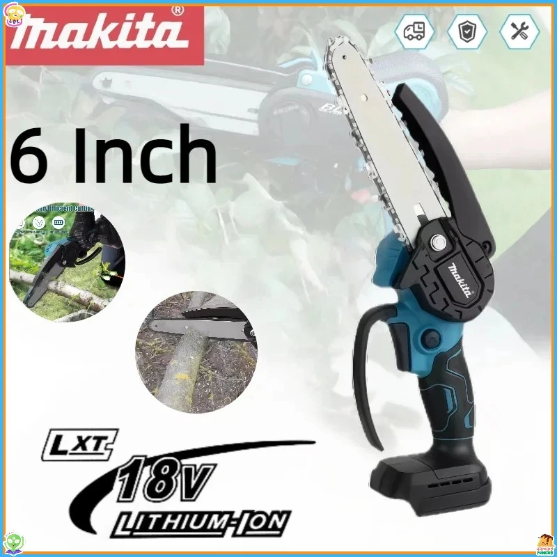 Makita 6 Inch Kettingzaag Elektrische Zaag Handheld Draagbare Houtkap ...