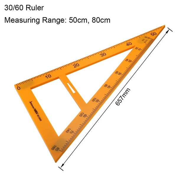 30 60 90 Triangle Ruler