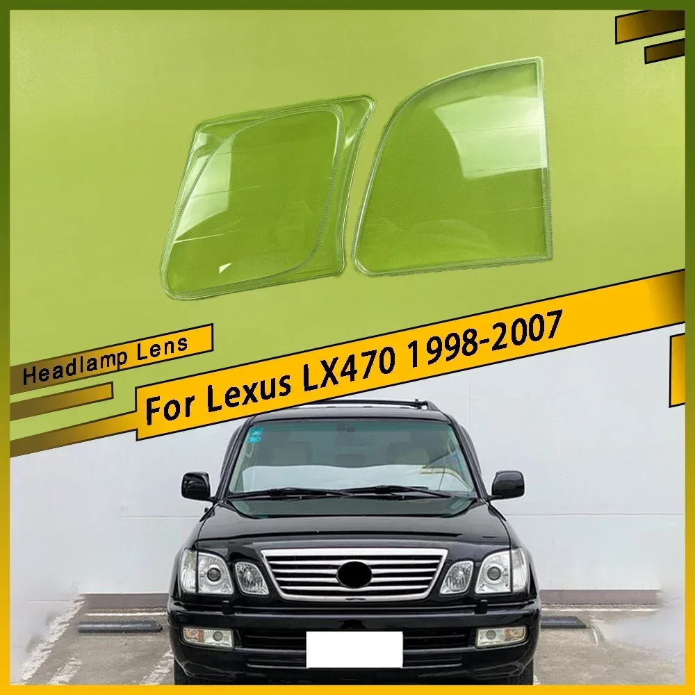 For Lexus LX470 1998 - 2007 Car Headlight Lens Shell Headlamp Cover ...