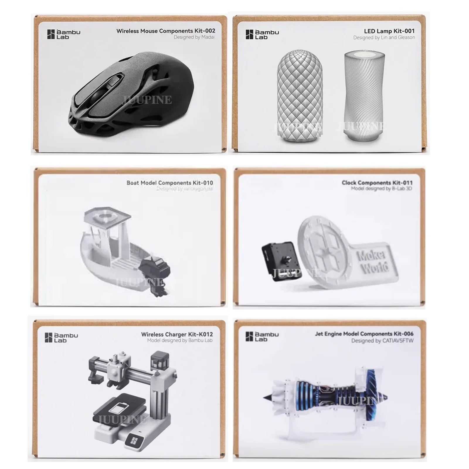 For-Bambu-Lab-3D-Printing-DIY-Creative-Model-Computer-Wireless-Mouse-Charger-Engine-LED-Light ...