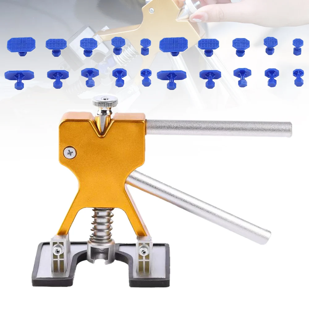 Car Body Paintless Dent Kit Repair Sheet Metal Puller Auto Hail Pit ...