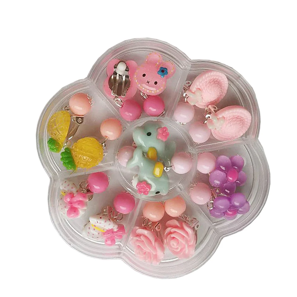 Earless-Clip-Girl-Clip-on-Earring-Painless-for-Kids-Non-piercing ...