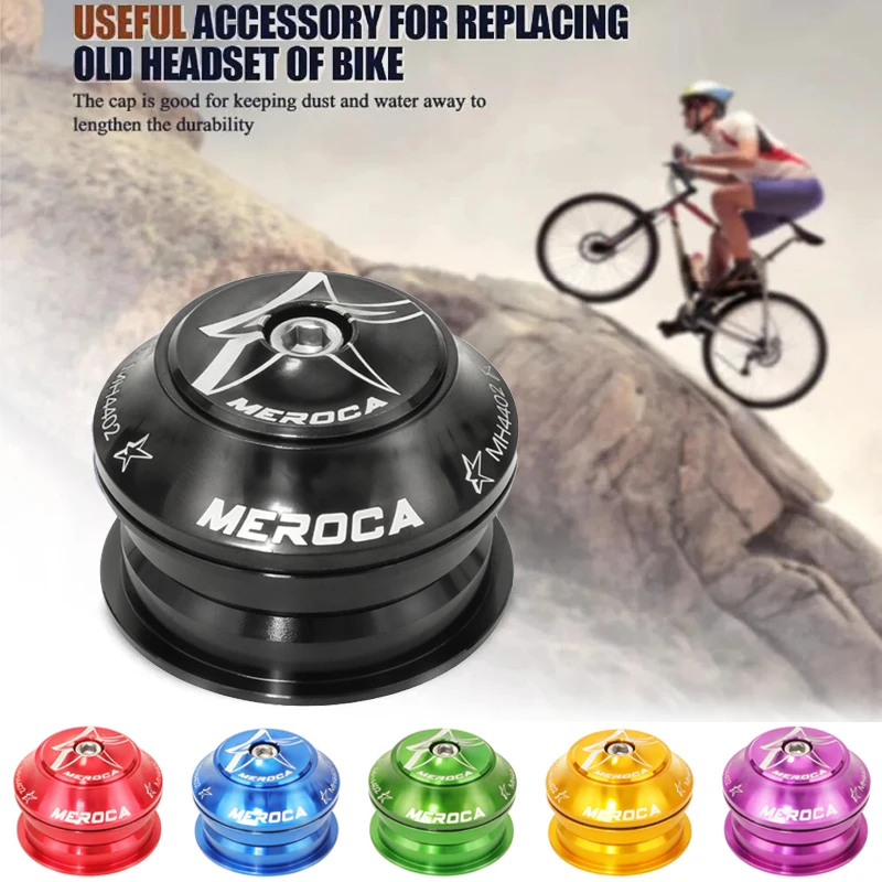 MEROCA-Bike-Headset-44mm-2-Bearing-Clock-1-1-8-For-MTB-Road-Bicycle-BMX ...