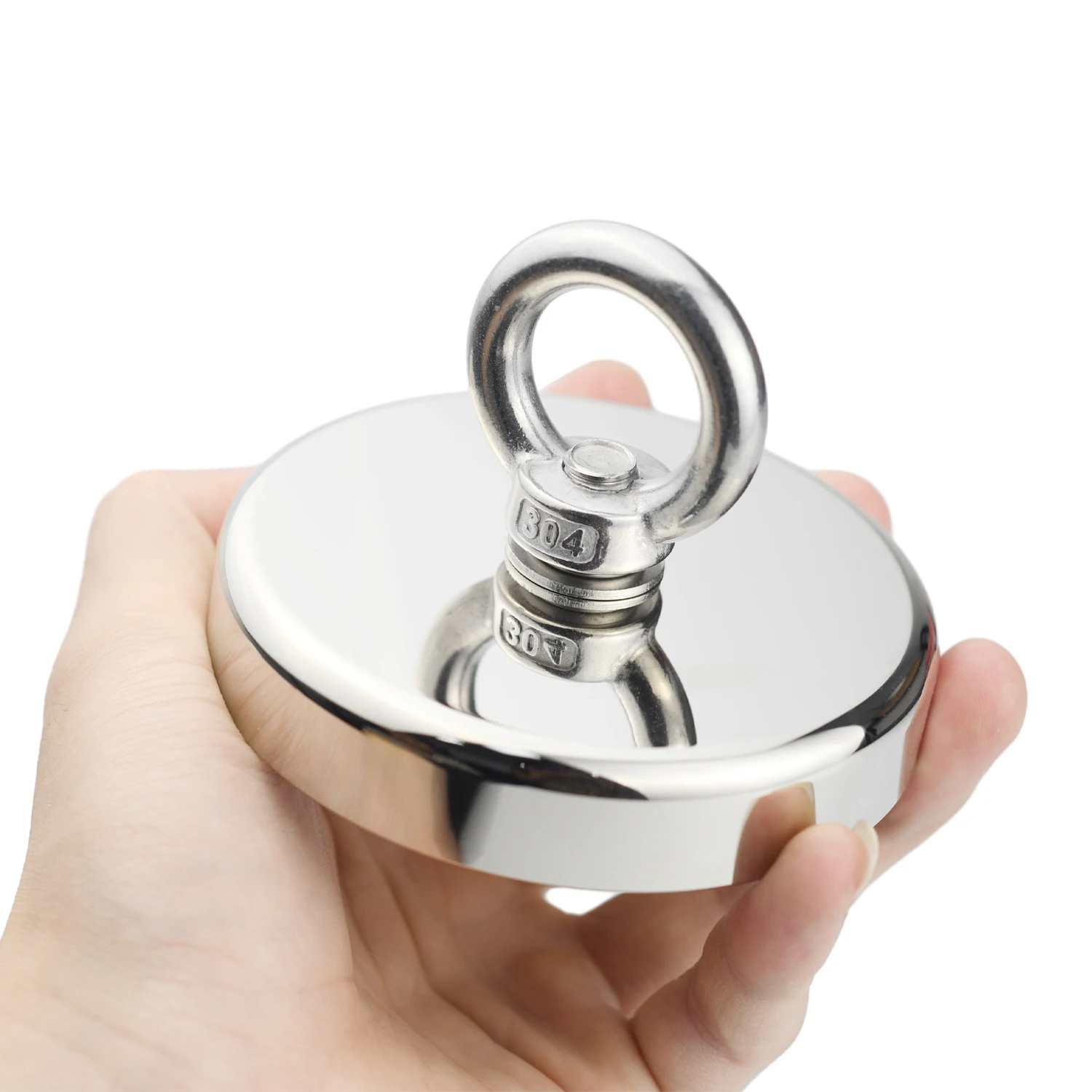 N52 Super Strong Neodymium Fishing Magnet Hook N52 Heavy Duty Rare ...