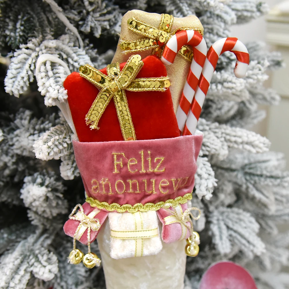Custom Curved Toe Christmas Stocking | Gifts Flash