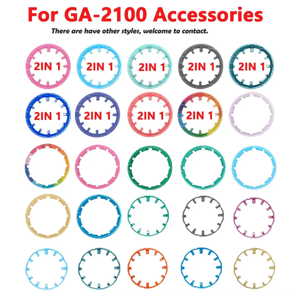 Casioak DIY Watch Scale Ring Index For GA2100 2110 2IN1 Hour Marker ...