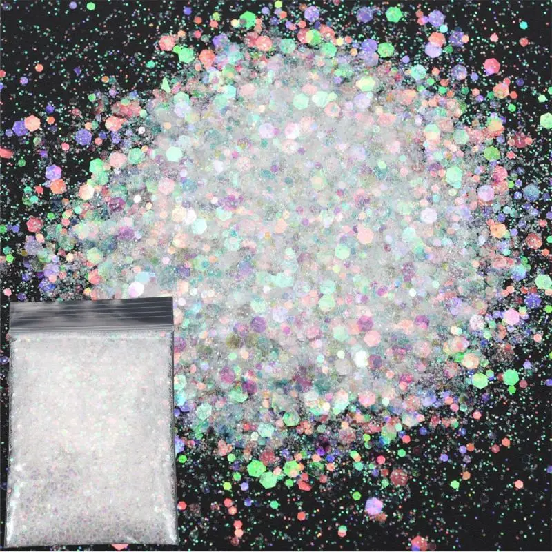 Summer-Ice-Transglitter-Powder-Glitter-Nail-Makeup-Drops-Gel-Flow-Linen ...