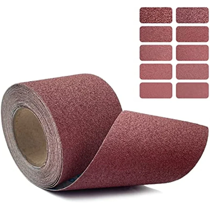 60-600Grits-Sandpaper-10M-Long-115mm-Abrasive-Metal-Glass-Carpentry ...